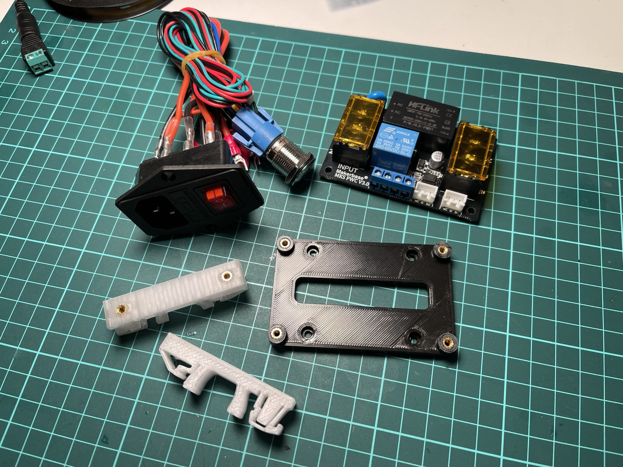 MKS PWC v3.0 Mount + Din rail mount by Kirill_Maker | Download free STL ... MKS PWC v3.0 Mount + Din rail mount by Kirill_Maker | Download free STL ...