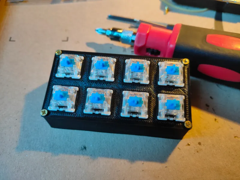 Macro keypad by edgar | Download free STL model | Printables.com