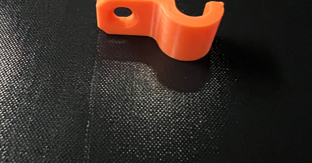 Coaxial Cable Clip by littlecheese | Download free STL model ...