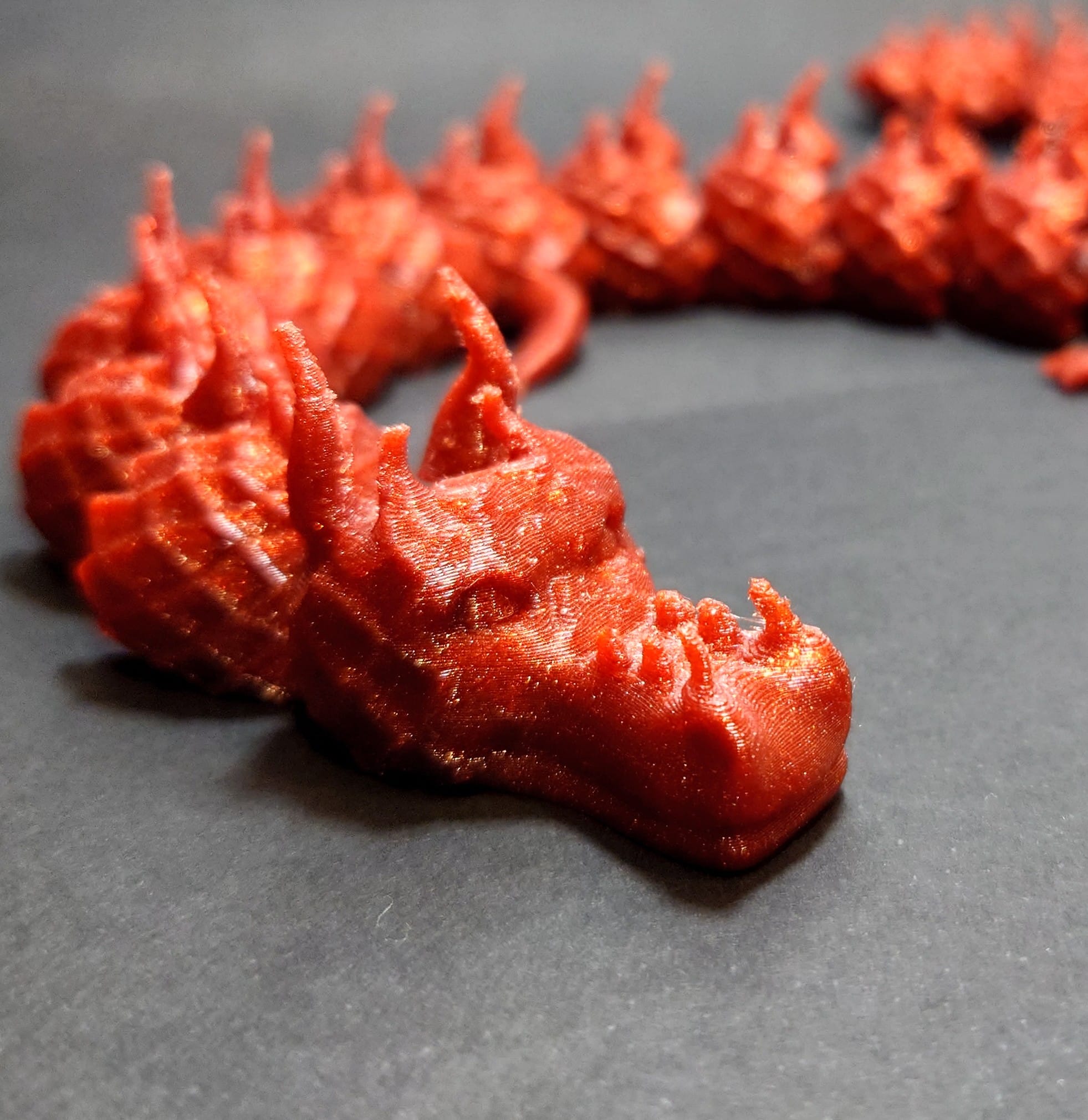 Articulated Fire Dragon by daGill | Download free STL model ...