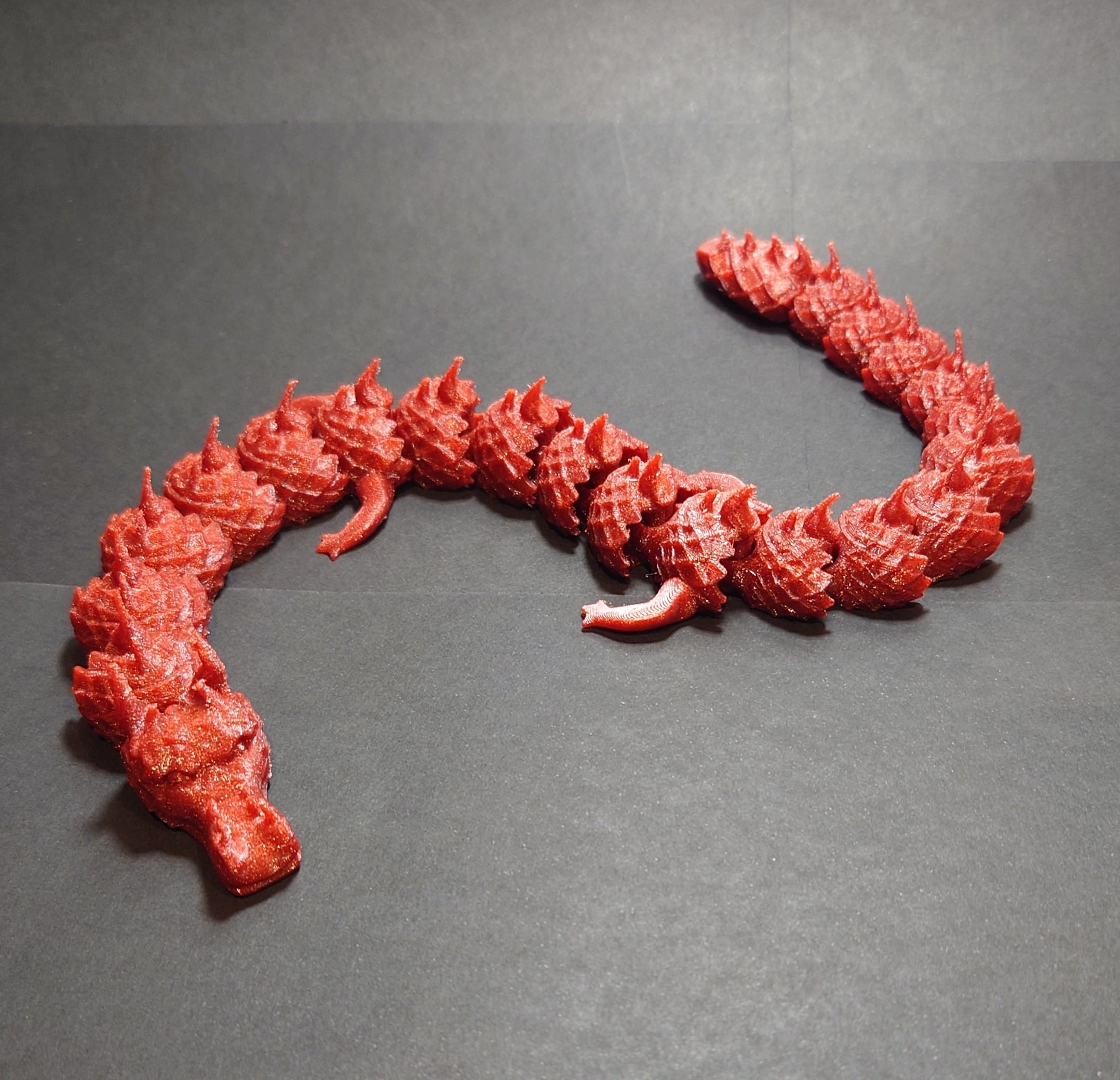 Articulated Fire Dragon by daGill | Download free STL model ...