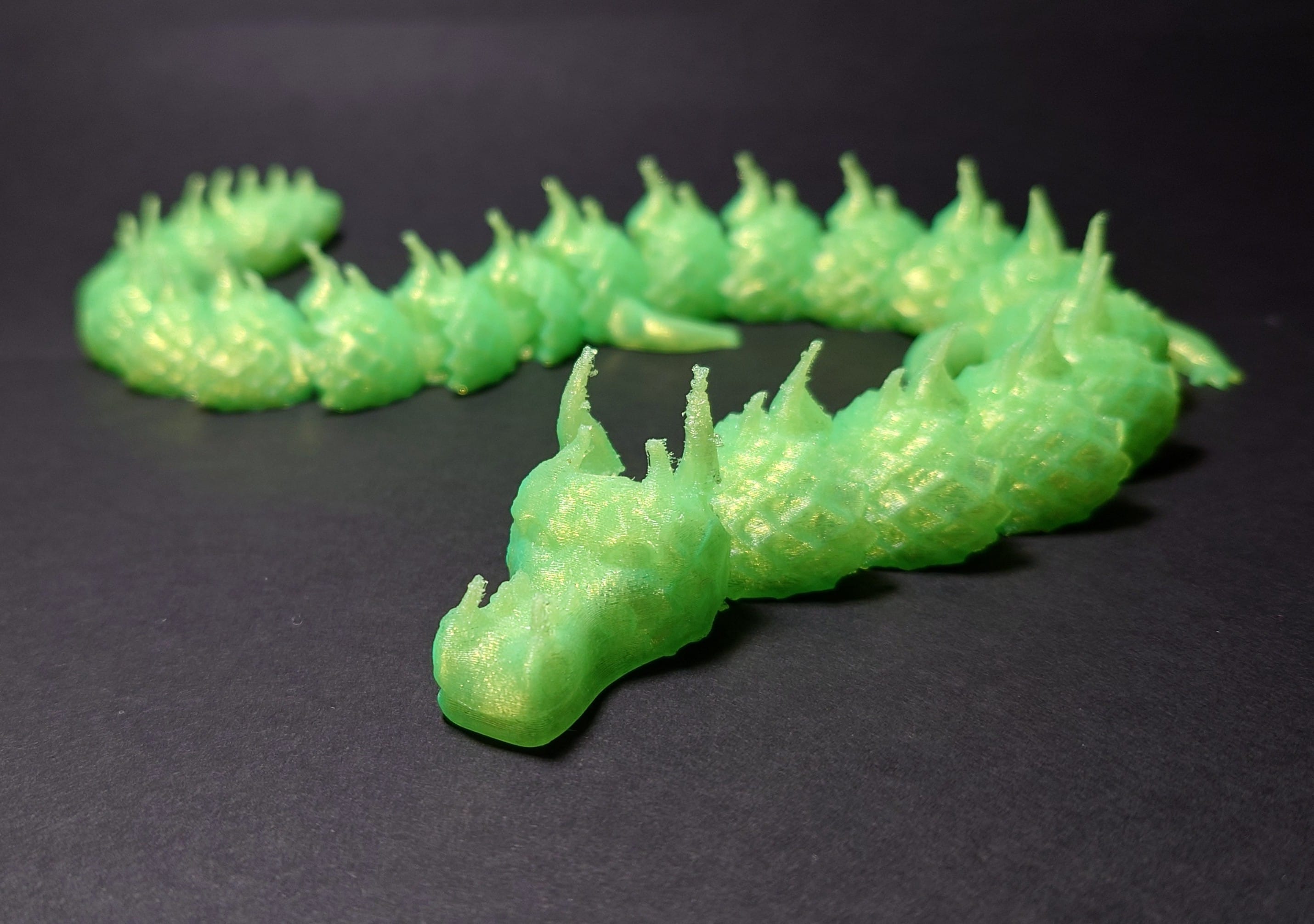 Articulated Fire Dragon by daGill | Download free STL model ...