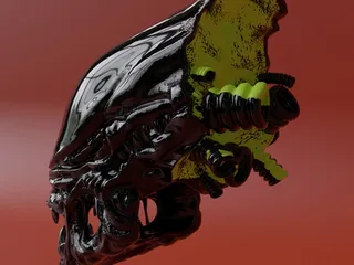 Xenomorph Trophy by Grafit | Download free STL model | Printables.com