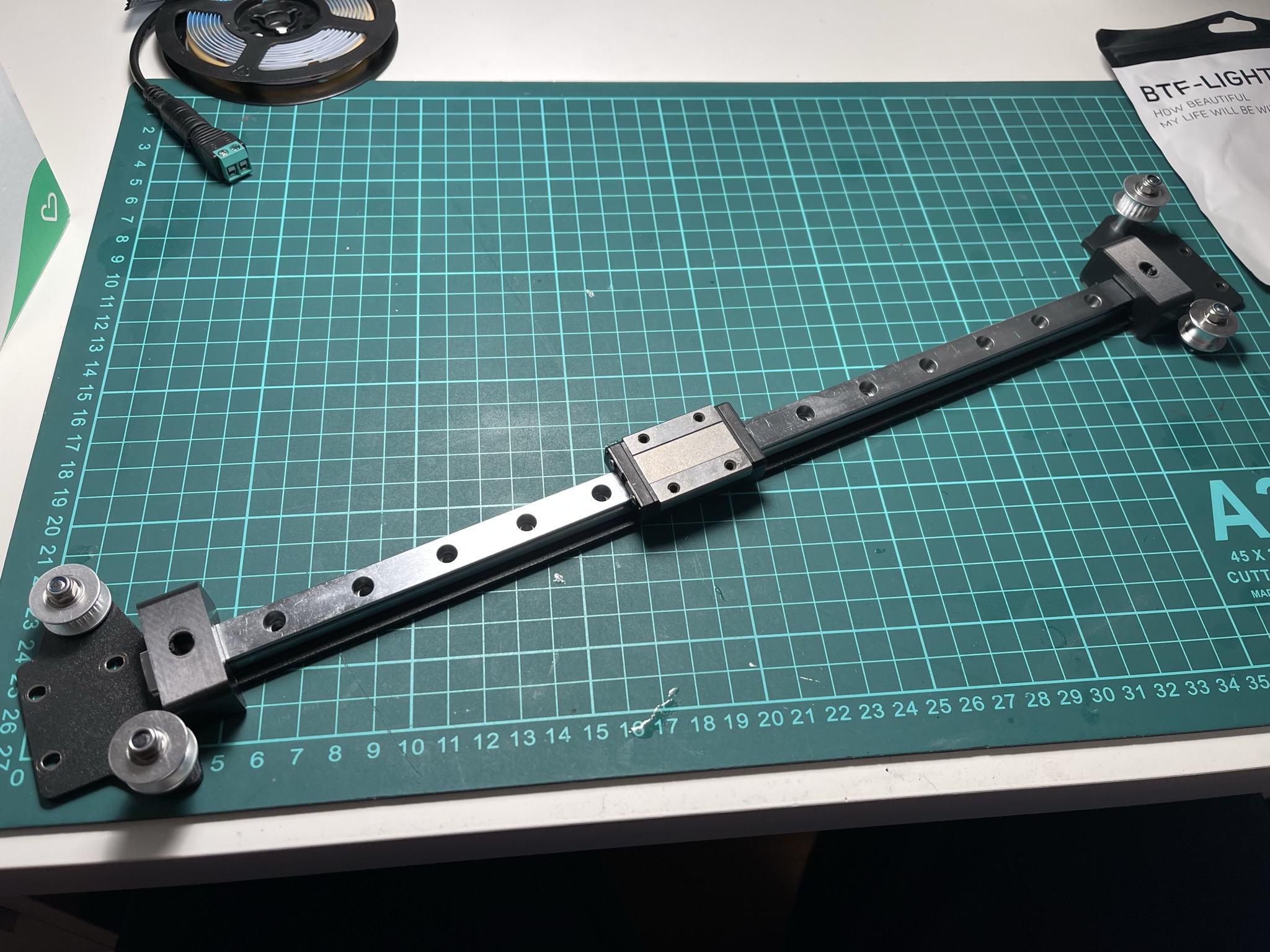 TwoTrees SP-5 SP-3 MGN12 Y axis centering protractor by Kirill_Maker ...