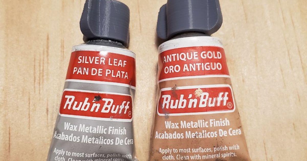 Rub'n Buff Cap by sideeffect001 | Download free STL model | Printables.com