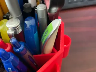 Divided Desk Bucket organizer by osbock | Download free STL model ...