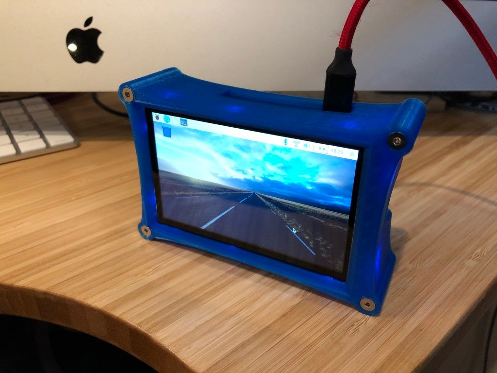 Hyperpixel 4 Raspberry Pi Case por theelectricmayhem | Descargar modelo ...