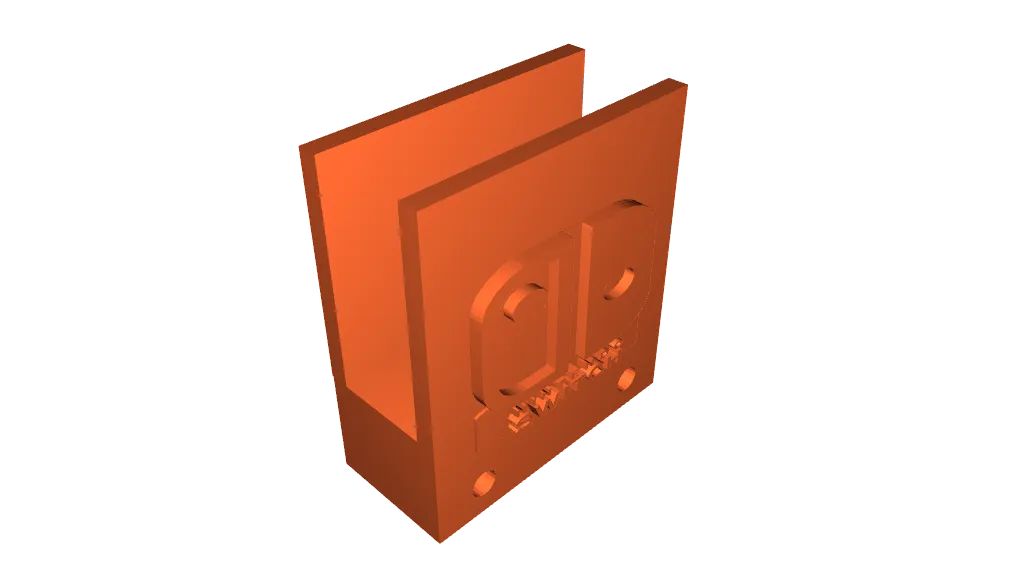 Nintendo switch dock wall mount top or bottom bracket by 3d printing ...