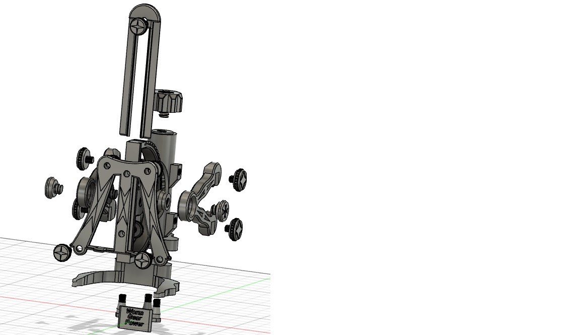 Adjustable Tablet Stand Worm Gear Powered by Michael | Download free ...