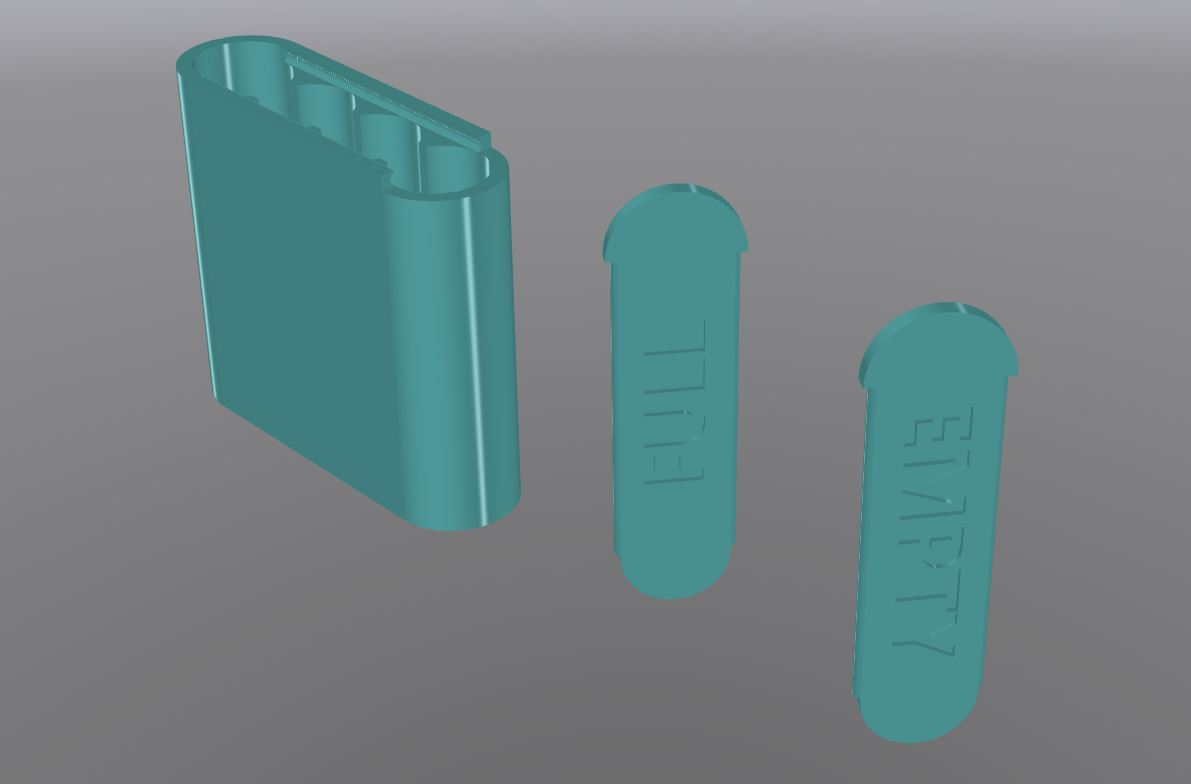 4X 18650 V.2 Protection Case 2023 by Mauf | Download free STL model ...