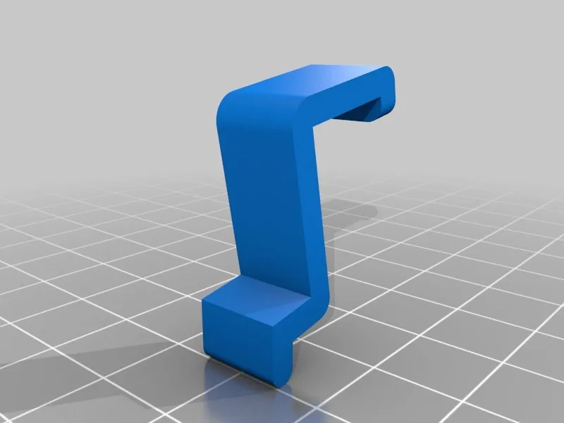 Hook for headset (office partition) by Alex I | Download free STL model ...