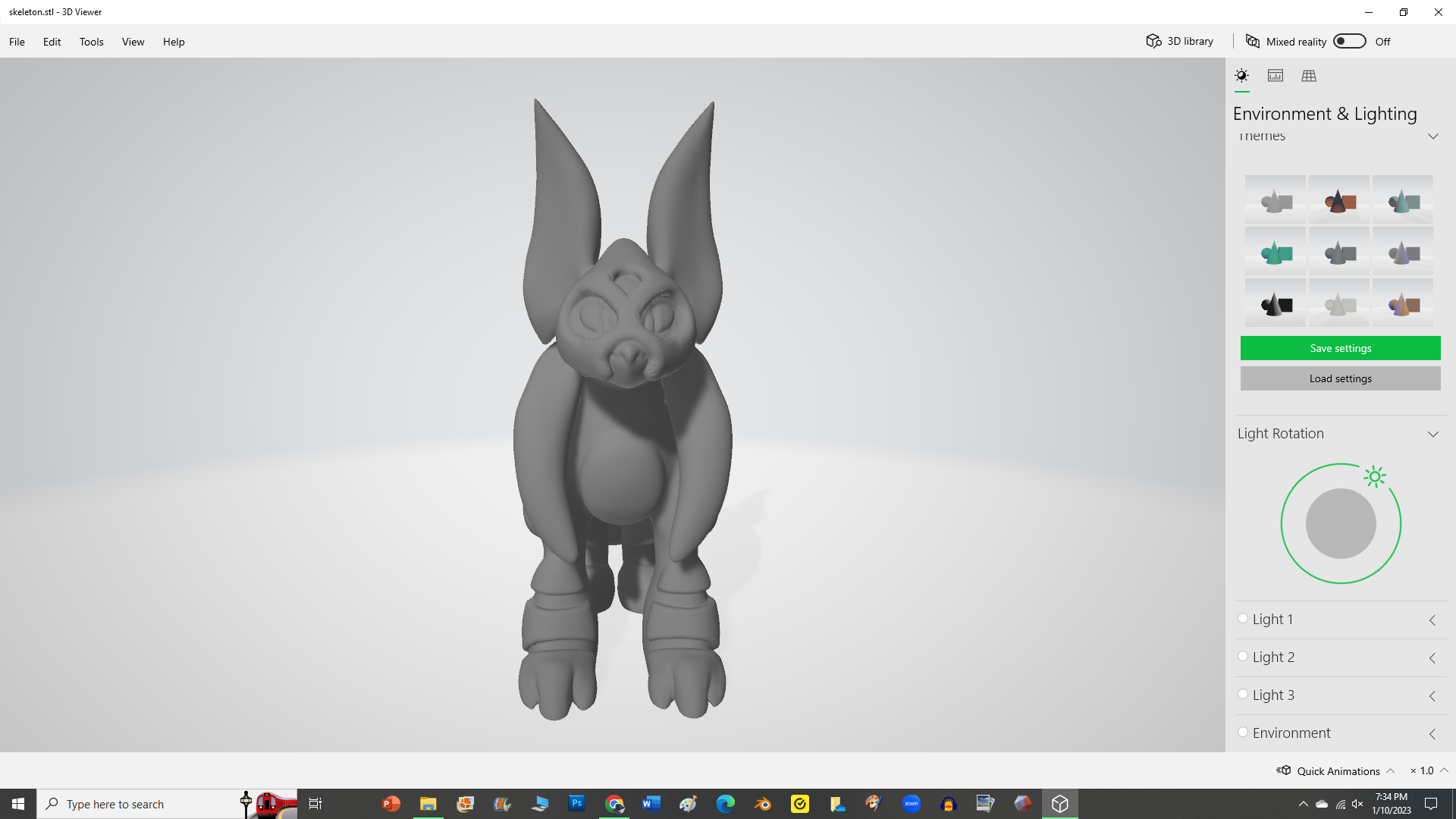 skeleton fox by Queen of Exaggeration | Download free STL model ...