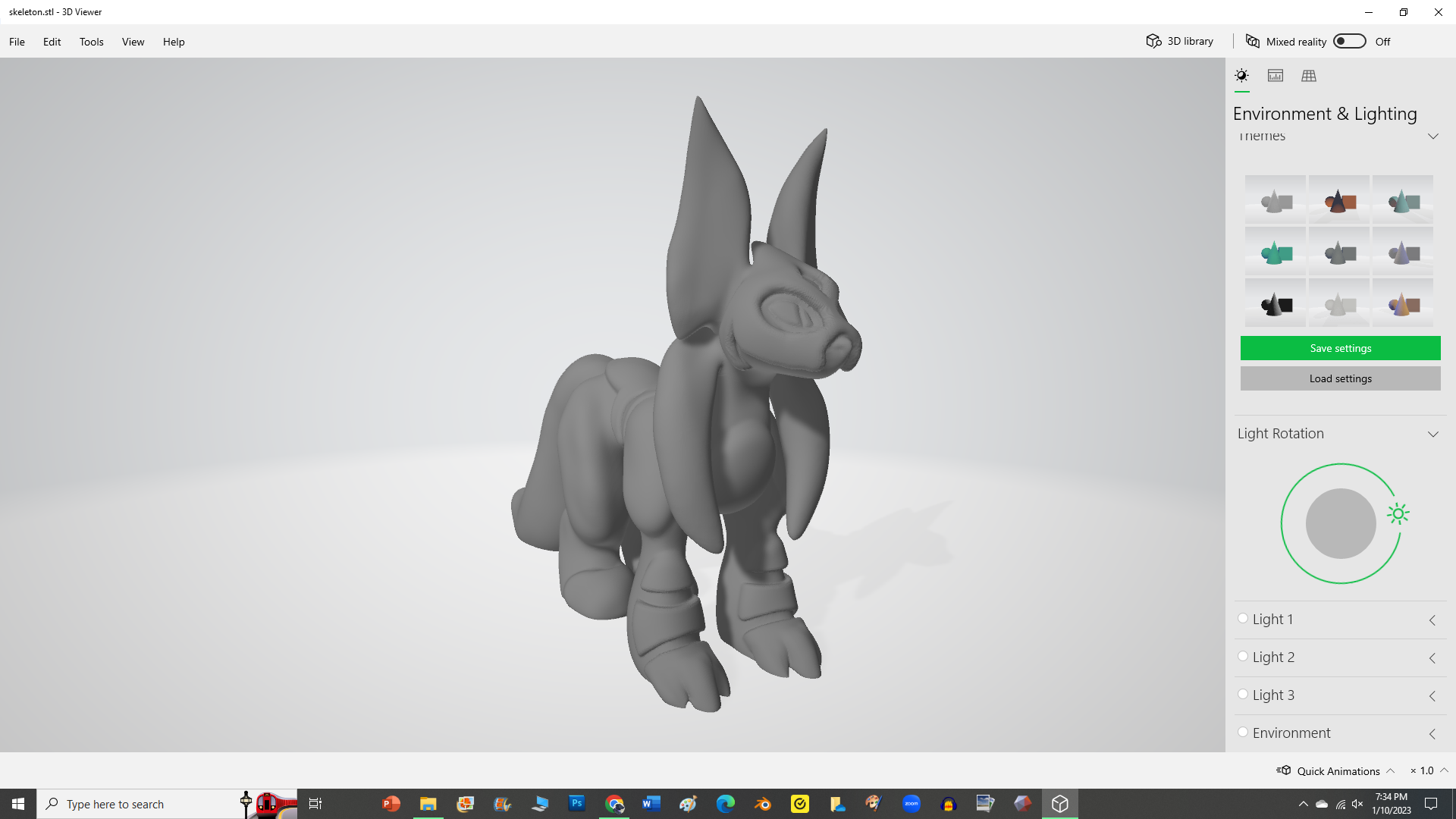 skeleton fox by Queen of Exaggeration | Download free STL model ...
