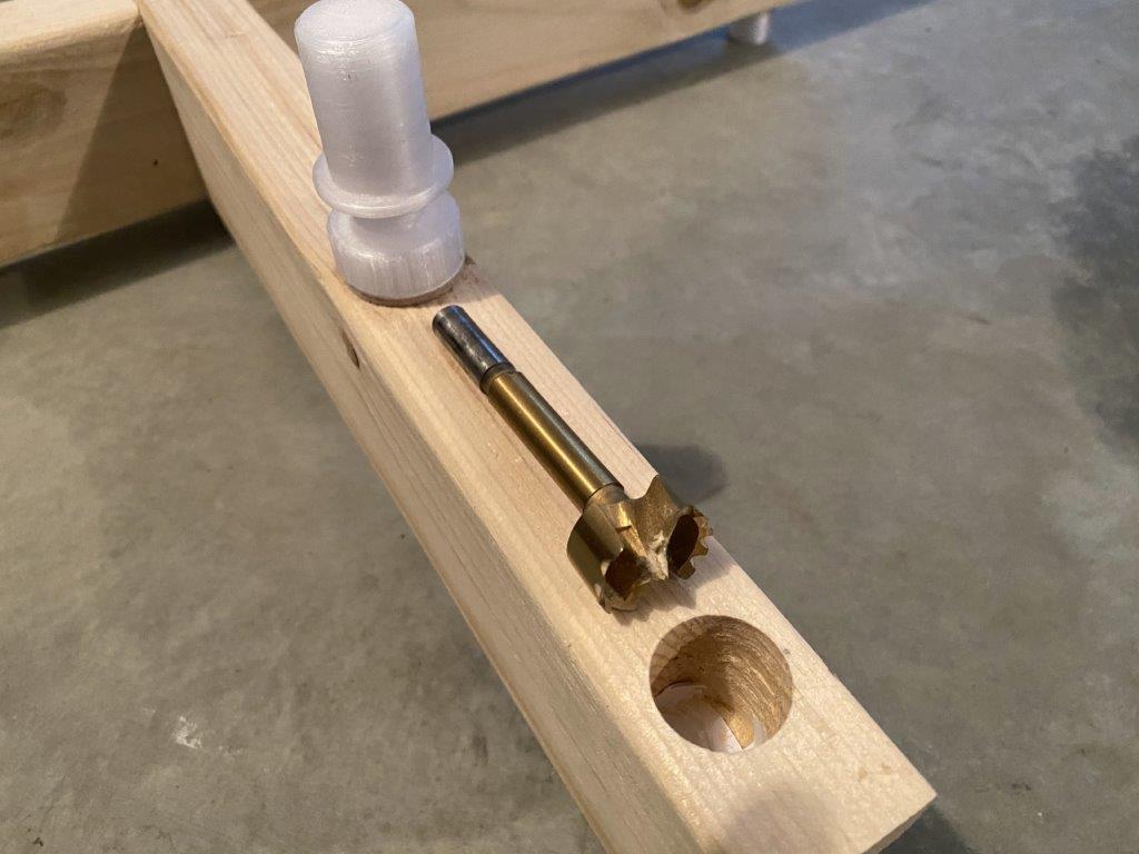 Adjustable Leveling Foot for Wood Projects by edZed | Download free STL ...