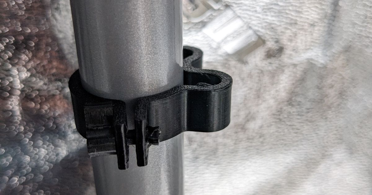 Rotatable Fastener to secure clamps to poles by hellobritt | Download ...