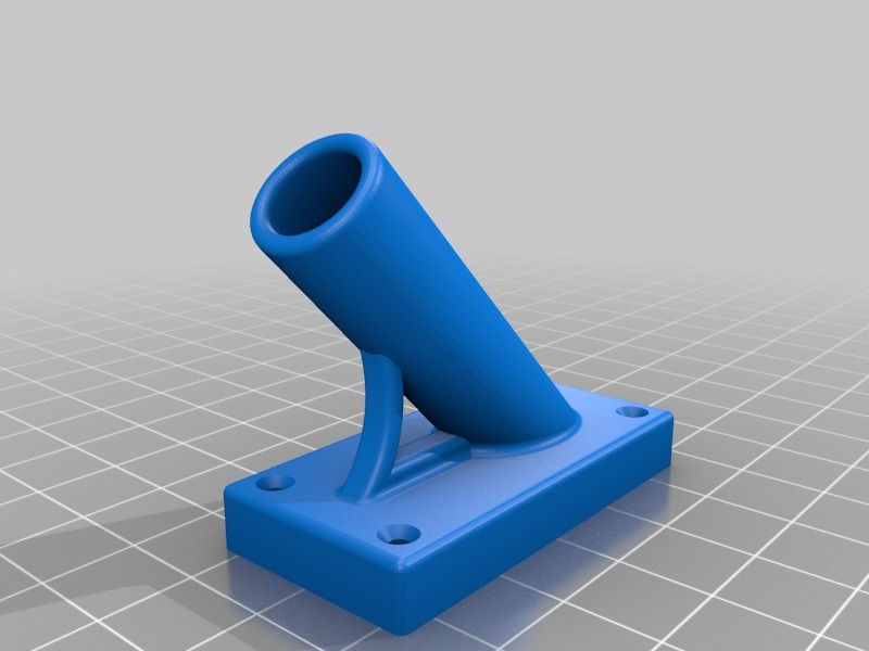 Mini Flag Mount by pjbutler | Download free STL model | Printables.com