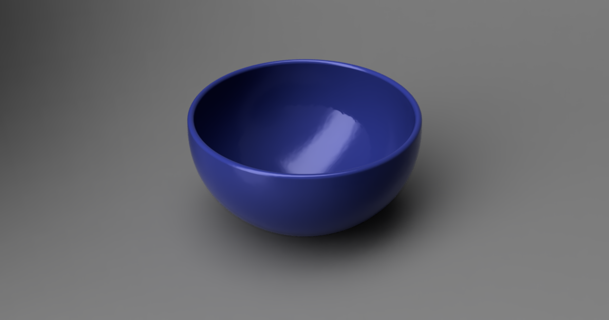 Simple Bowl por Prefectionist | Descargar modelo STL gratuito ...