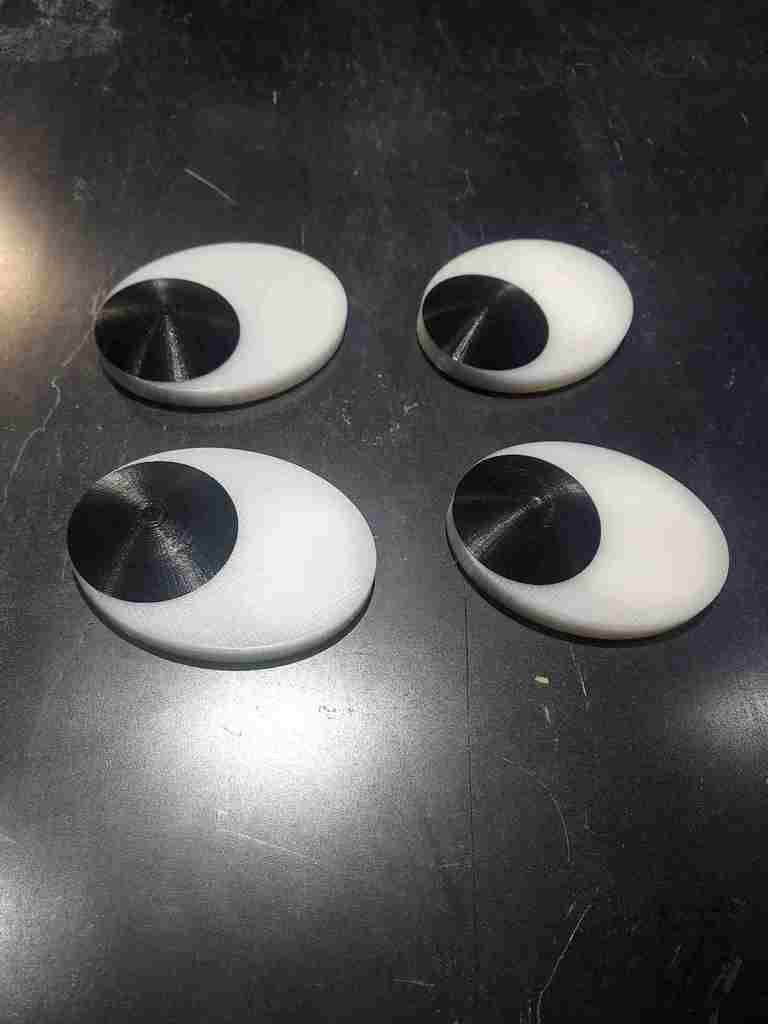 Cartoon Eyeball 2 Color By Zen Urban Farms Download Free Stl Model 