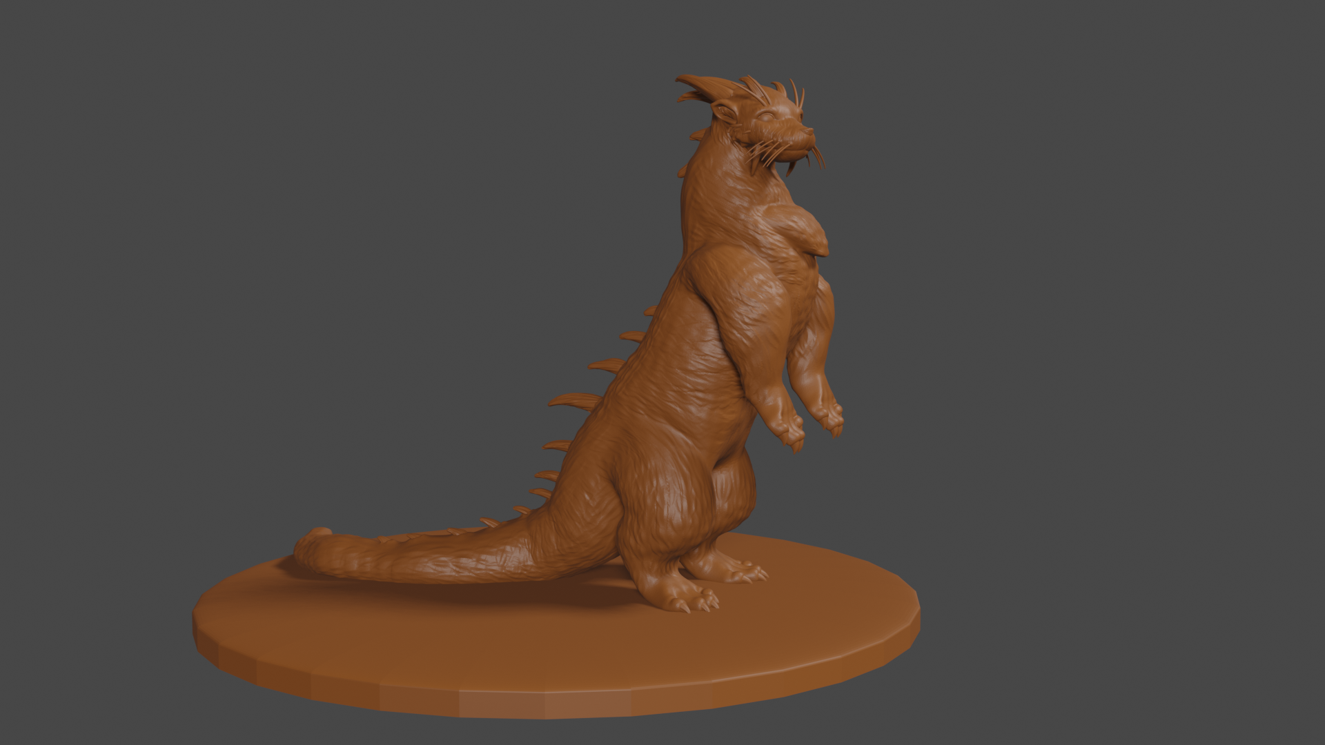 World of Warcraft inspired, Ottuk, Tabletop DnD miniature by ...