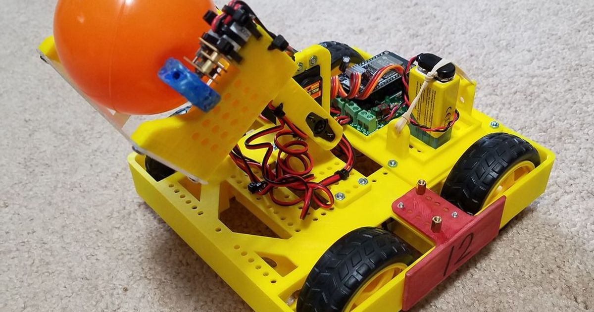 YellowBot_02: A robot for MiniFRC 2019 by Tyler Bletsch | Download free ...