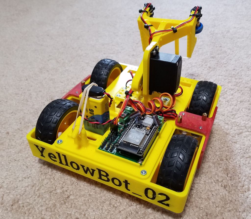 YellowBot_02: A robot for MiniFRC 2019 by Tyler Bletsch | Download free ...