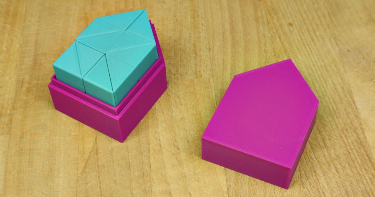 Tritan Prism Puzzle by Pentoma | Download free STL model | Printables.com