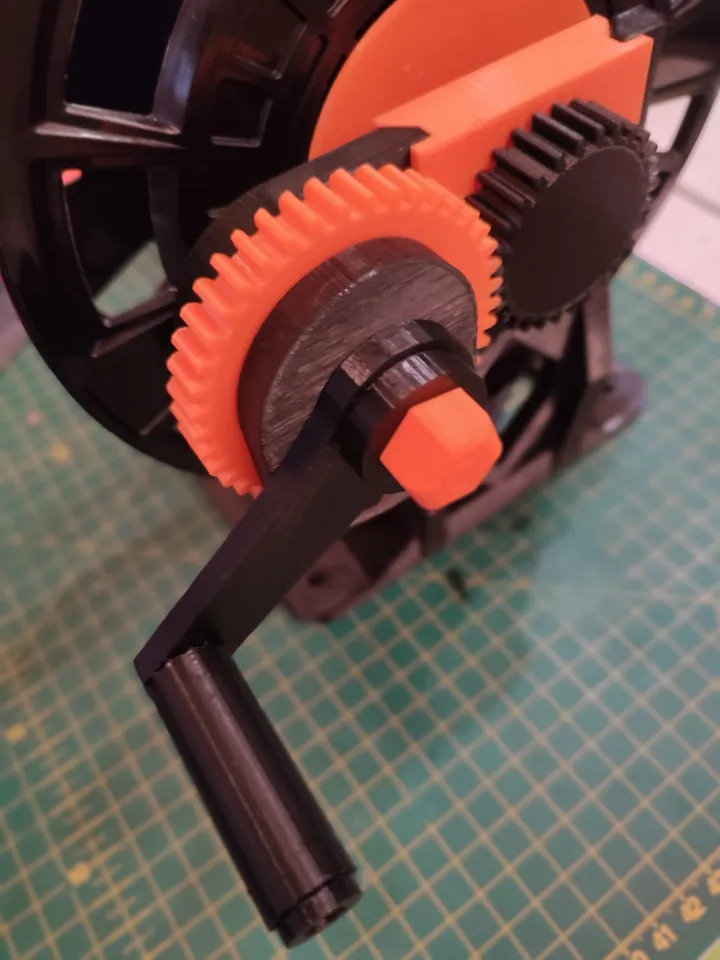 Improved Spool Winder - Helical Gears by Andrey Orlov | Download free ...