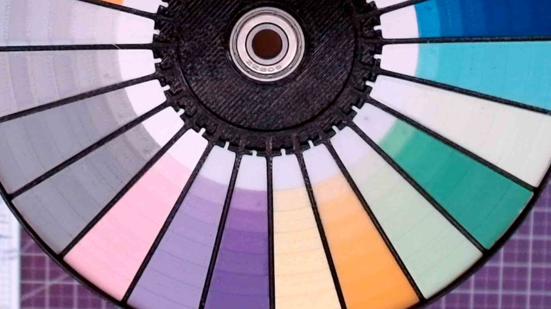 Color blender comparison wheel by DaddyWazzy_TheCreator | Download free STL model | Printables.com
