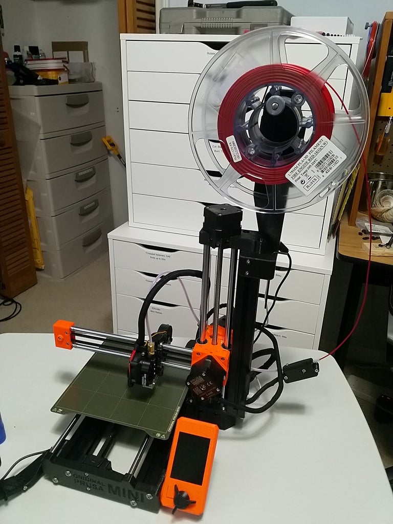 Prusa Mini - Filament holder por Tyler Bletsch | Descargar modelo STL ...