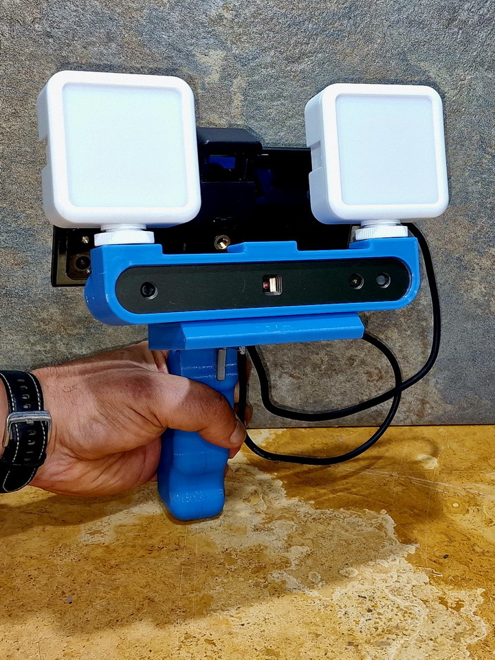 Handle for REVOPOINT POP & POP2 3D scanner (Trigger, Original Powerbank ...