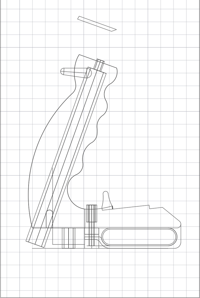 Handle for REVOPOINT POP & POP2 3D scanner (standar flat Powerbank) by ...