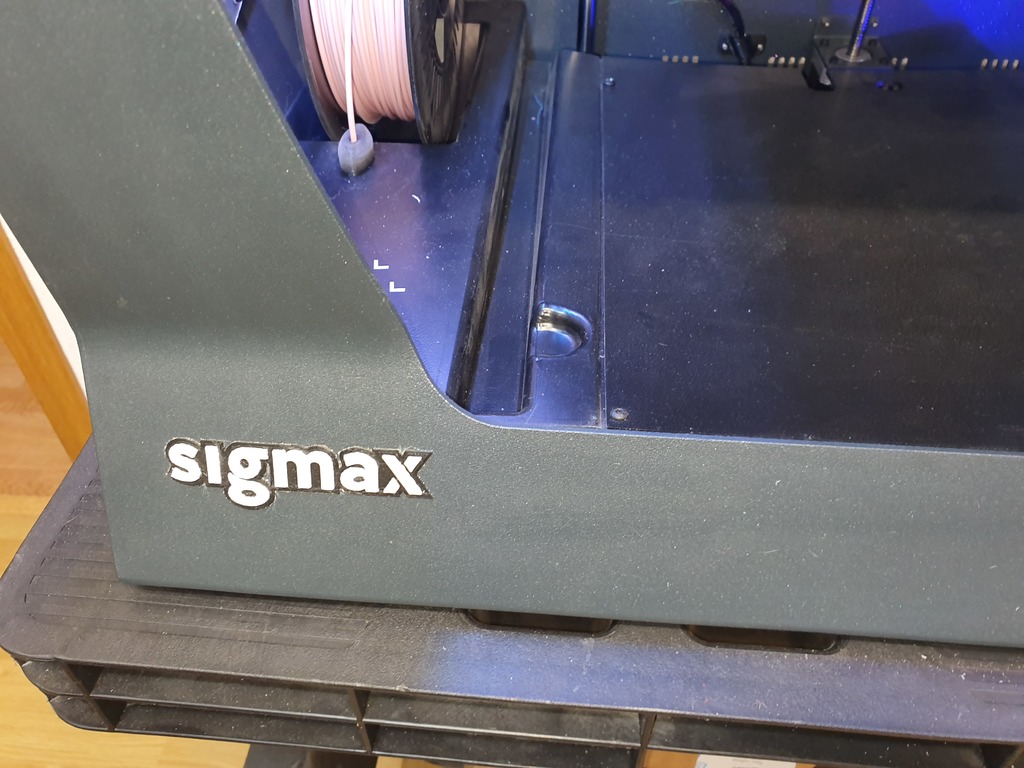 SIGMAX logo to replace broken vinyl logo of BCN3D SigmaX 3D printer ...