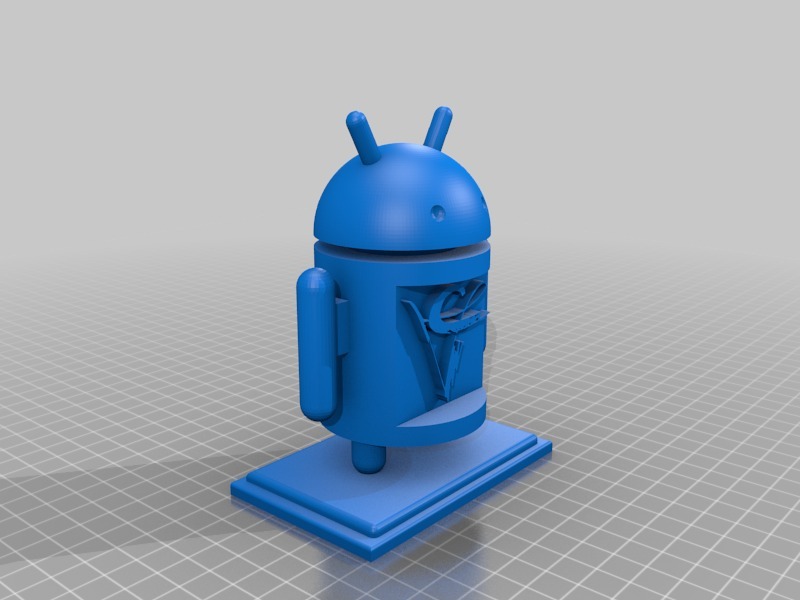 Customizable robot android by Juanjo Chacon | Download free STL model ...