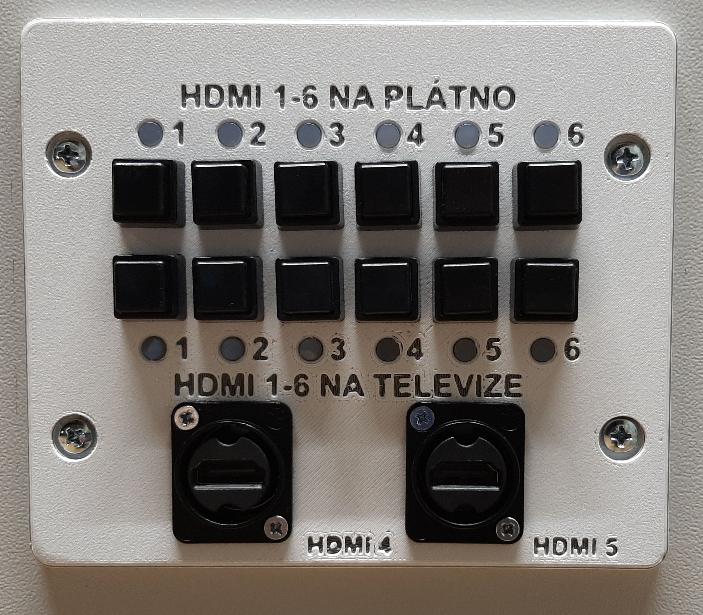 Ovládání Kramer matrix 6x2 by martin_pihrt | Download free STL model ...