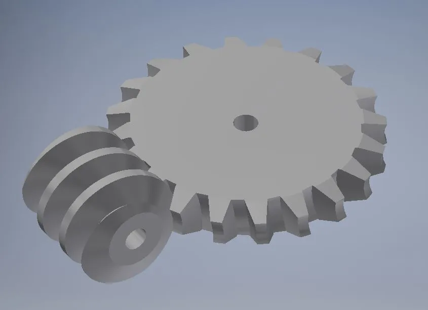 Worm gear 20:1 by MaverickR | Download free STL model | Printables.com