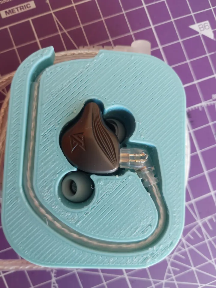 KZ ZEX - IEM Earphone case by Xbox Gamer | Download free STL model ...
