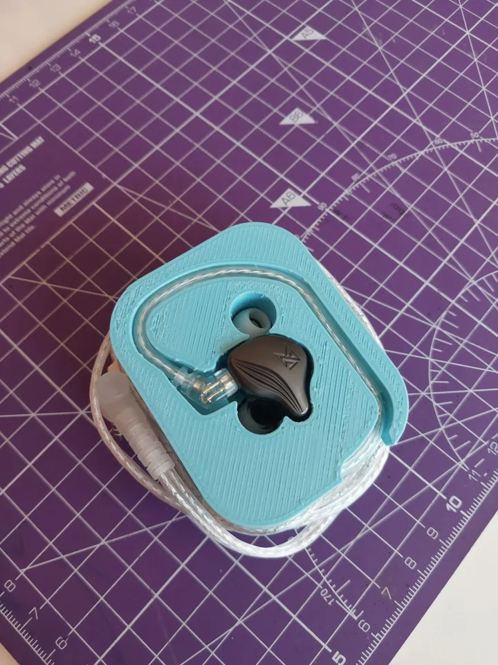 KZ ZEX - IEM Earphone case by Xbox Gamer | Download free STL model ...