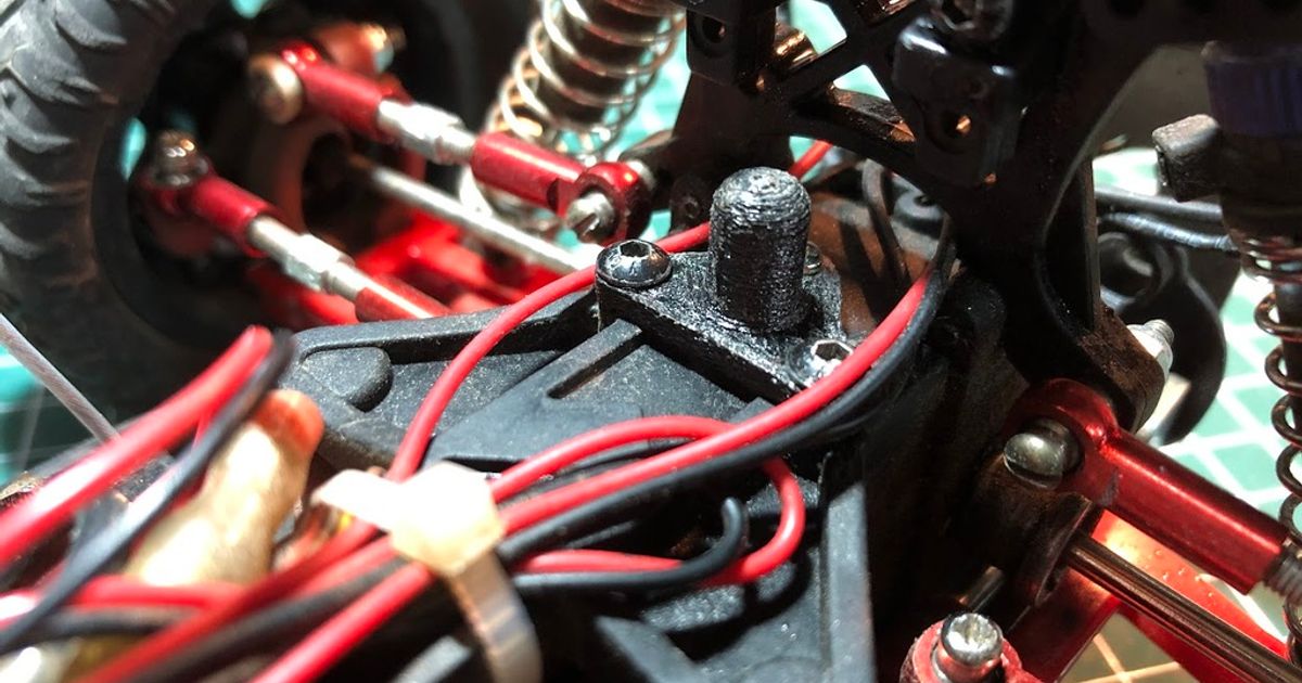 Shell clamp for Remo Hobby Dingo by Konstantínou | Download free STL ...