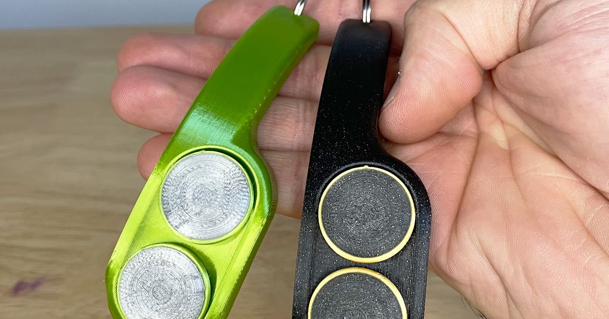 PUCK FLIP - MAGNETIC FIDGET TOY by Filar3D | Download free STL model ...