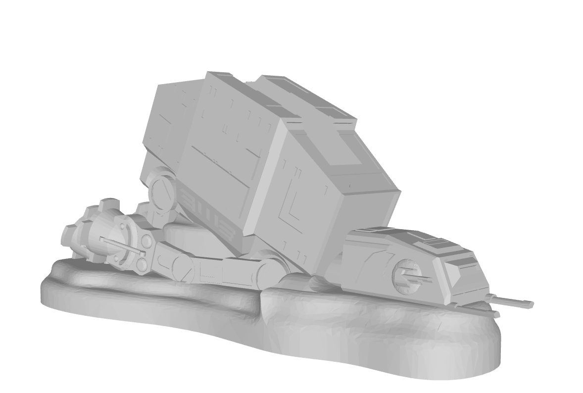 Fallen ATAT Business Card Holder by FergyMcFerguson | Download free STL ...