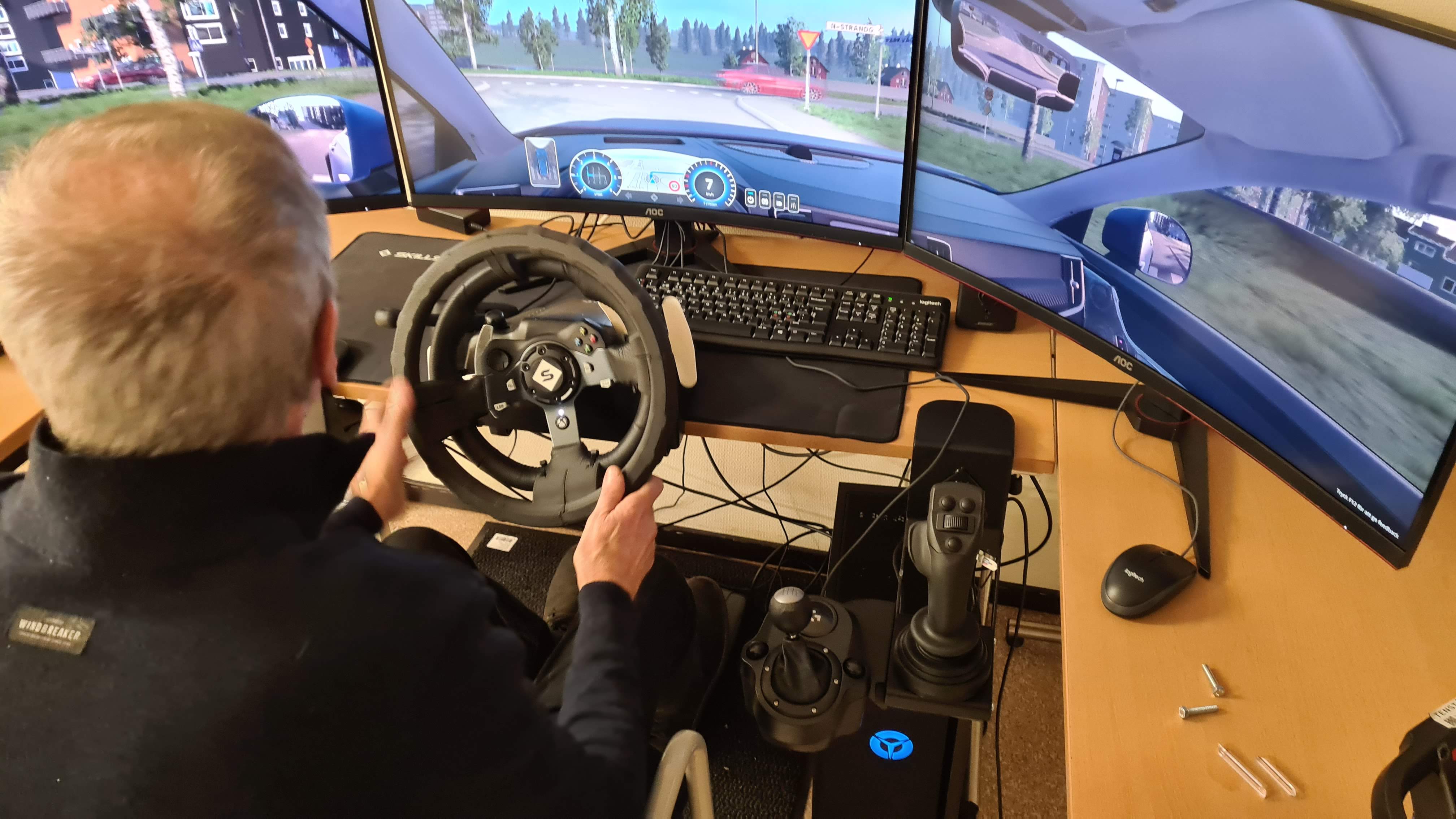 Steering Wheel and shifter holder add on for Skillster simulators ...
