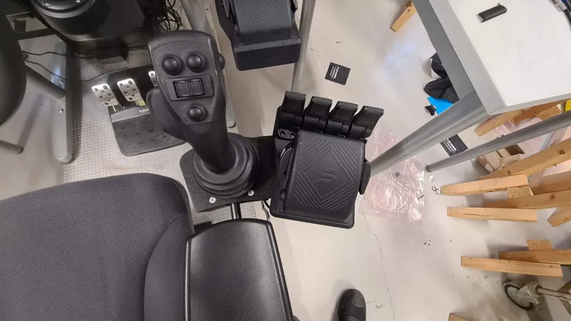 Steering Wheel and shifter holder add on for Skillster simulators ...