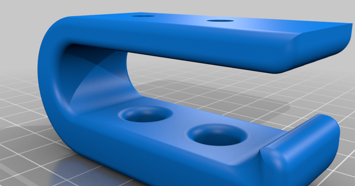 Headphone under desk mount for AKG K712 by Crumble | Download free STL ...