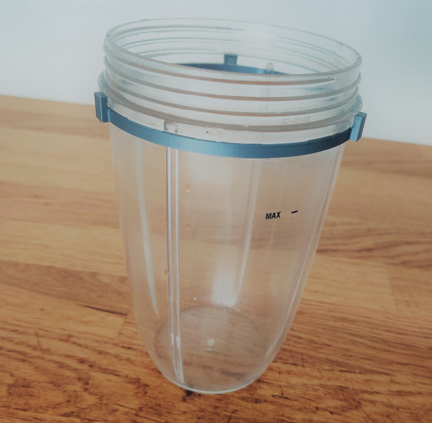 Ring for nutribullet smoothie maker cup by Justas | Download free STL ...