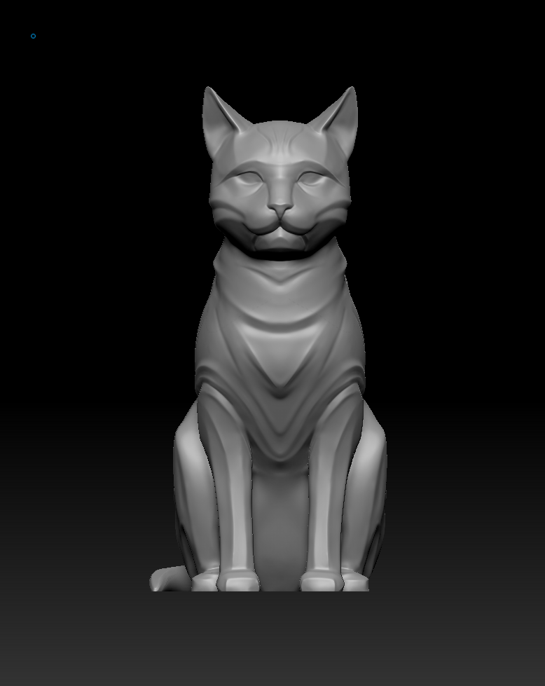 Stylized cat model by Irene | Download free STL model | Printables.com
