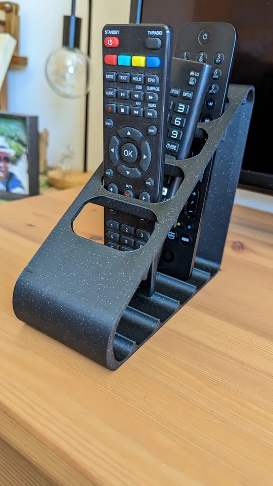 TV Remote Stand by Biny | Download free STL model | Printables.com