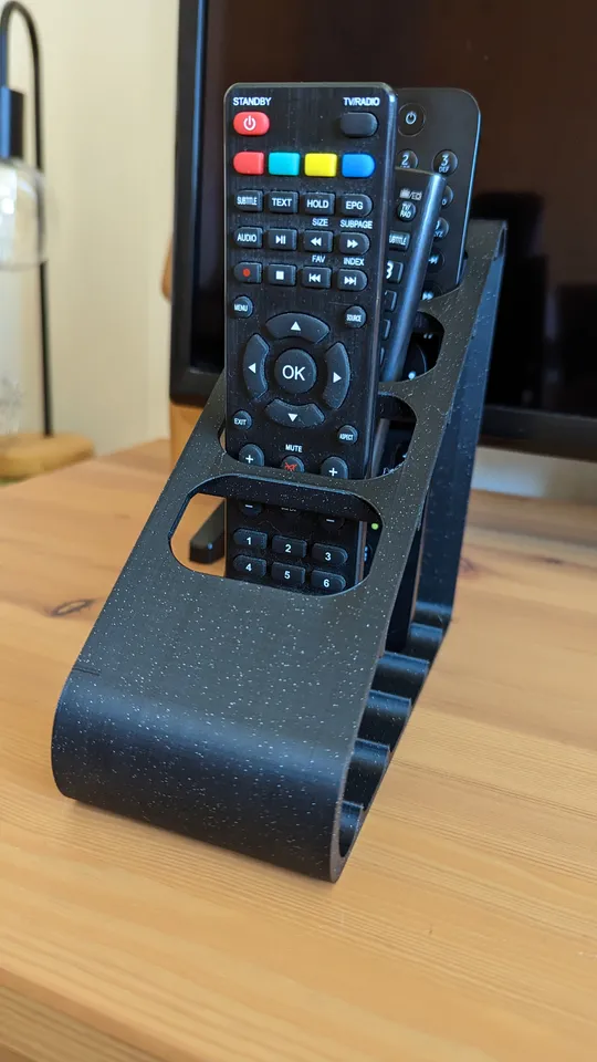TV Remote Stand by Biny | Download free STL model | Printables.com