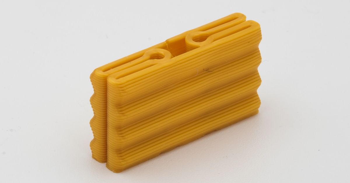 Card Curtain Clips (Vase Mode) by cewo | Download free STL model ...