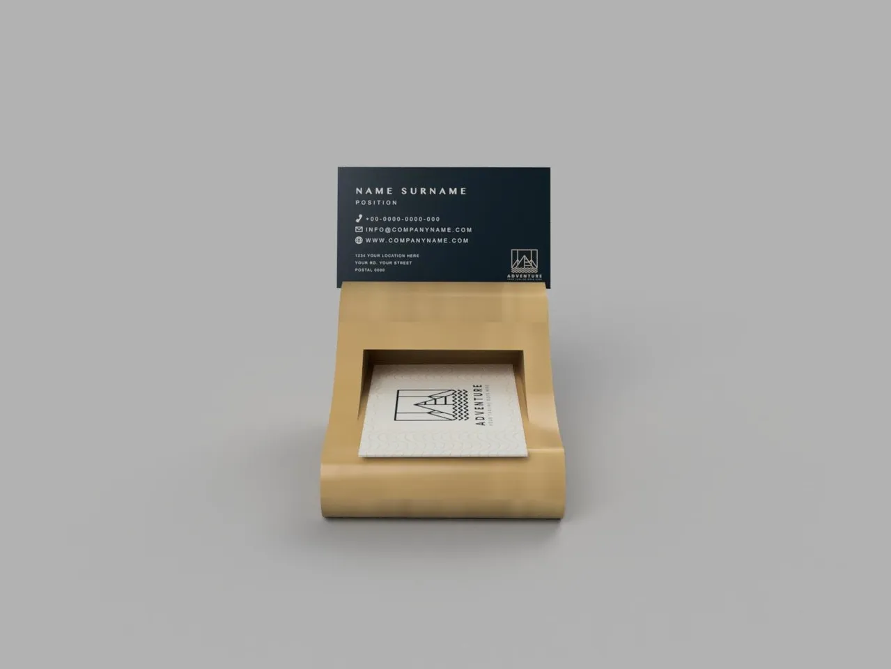 Business Card Holder by Andrei | Download free STL model | Printables.com