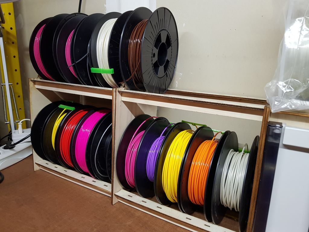 Filament Spool Storage System by Siebe | Download free STL model ...